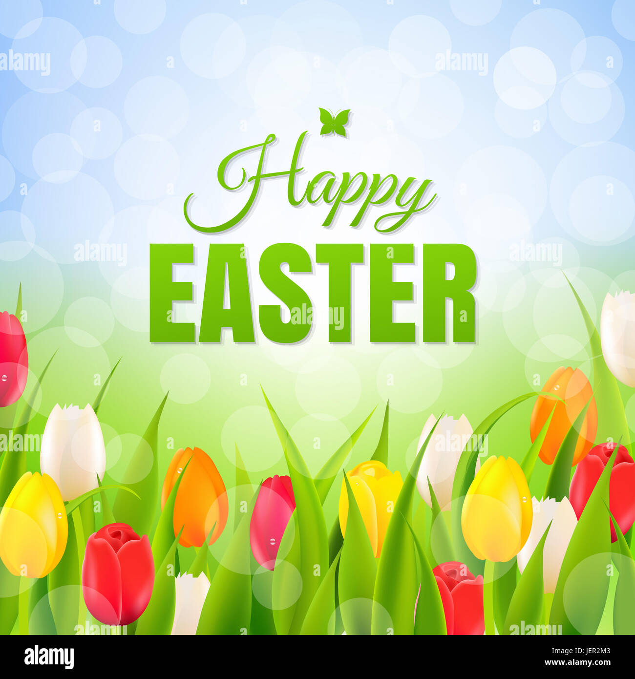 Happy easter poster hi-res stock photography and images - Alamy