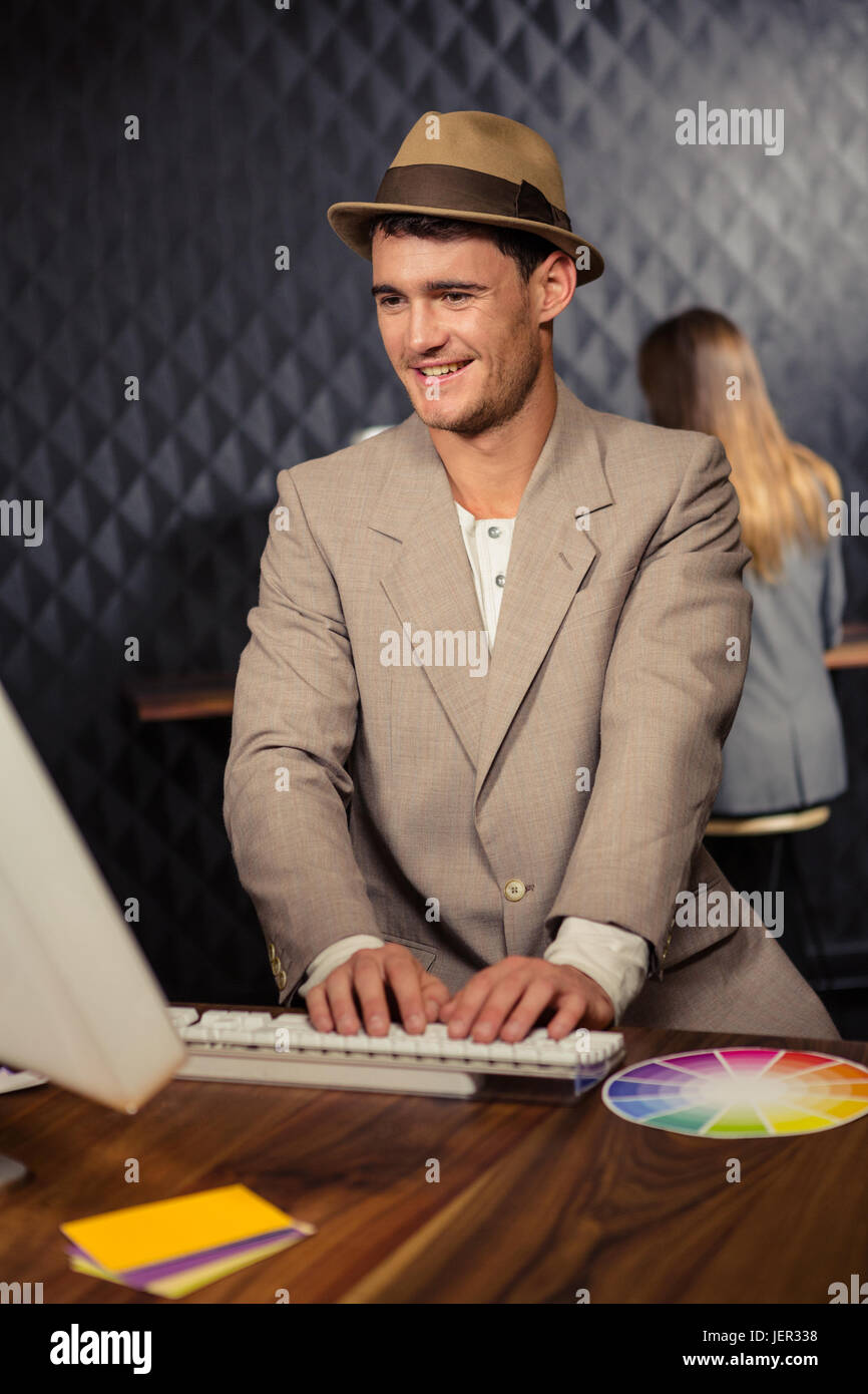 Designing chart computer hi-res stock photography and images - Alamy