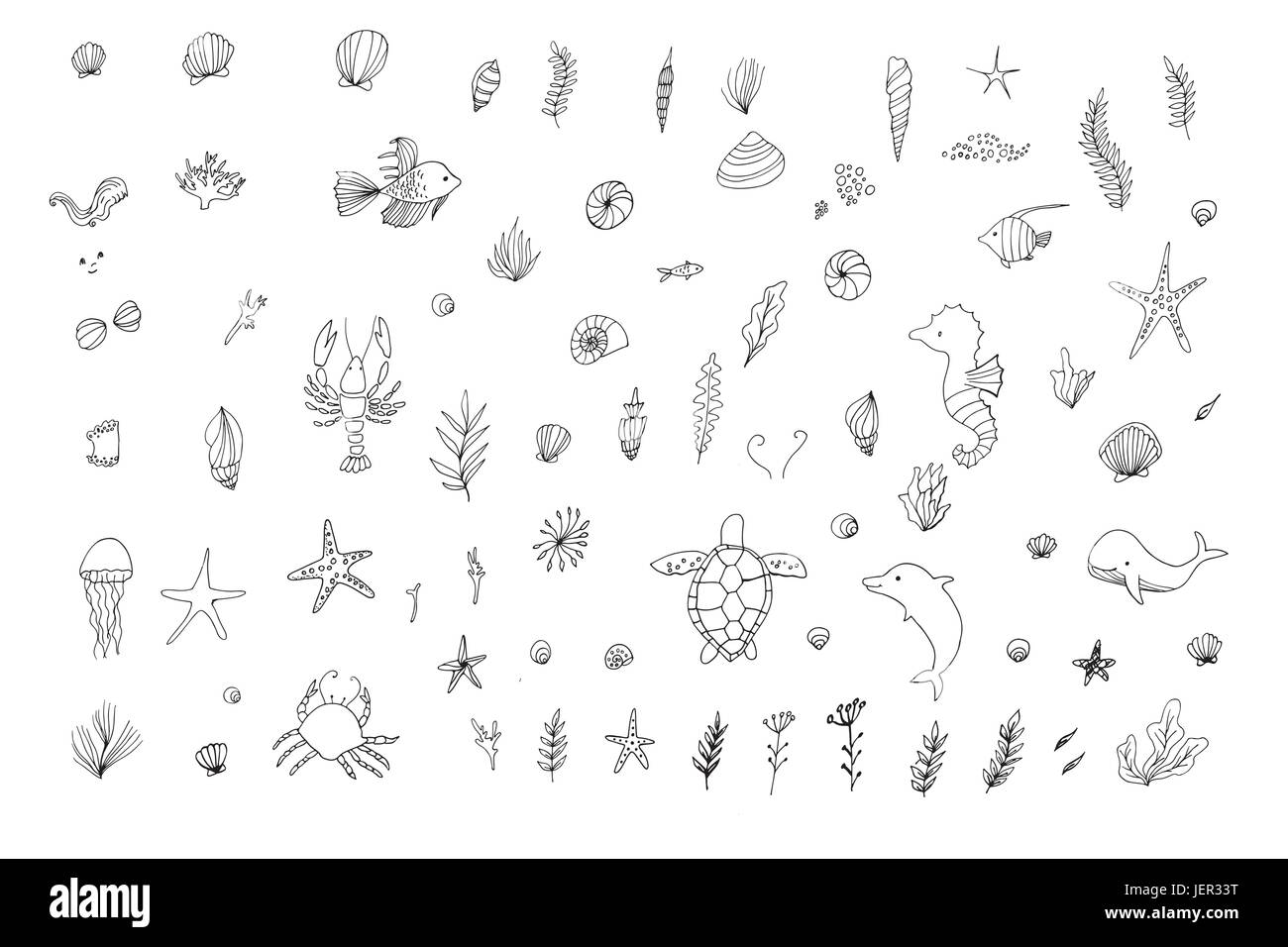 Animal painted hand Black and White Stock Photos & Images - Alamy