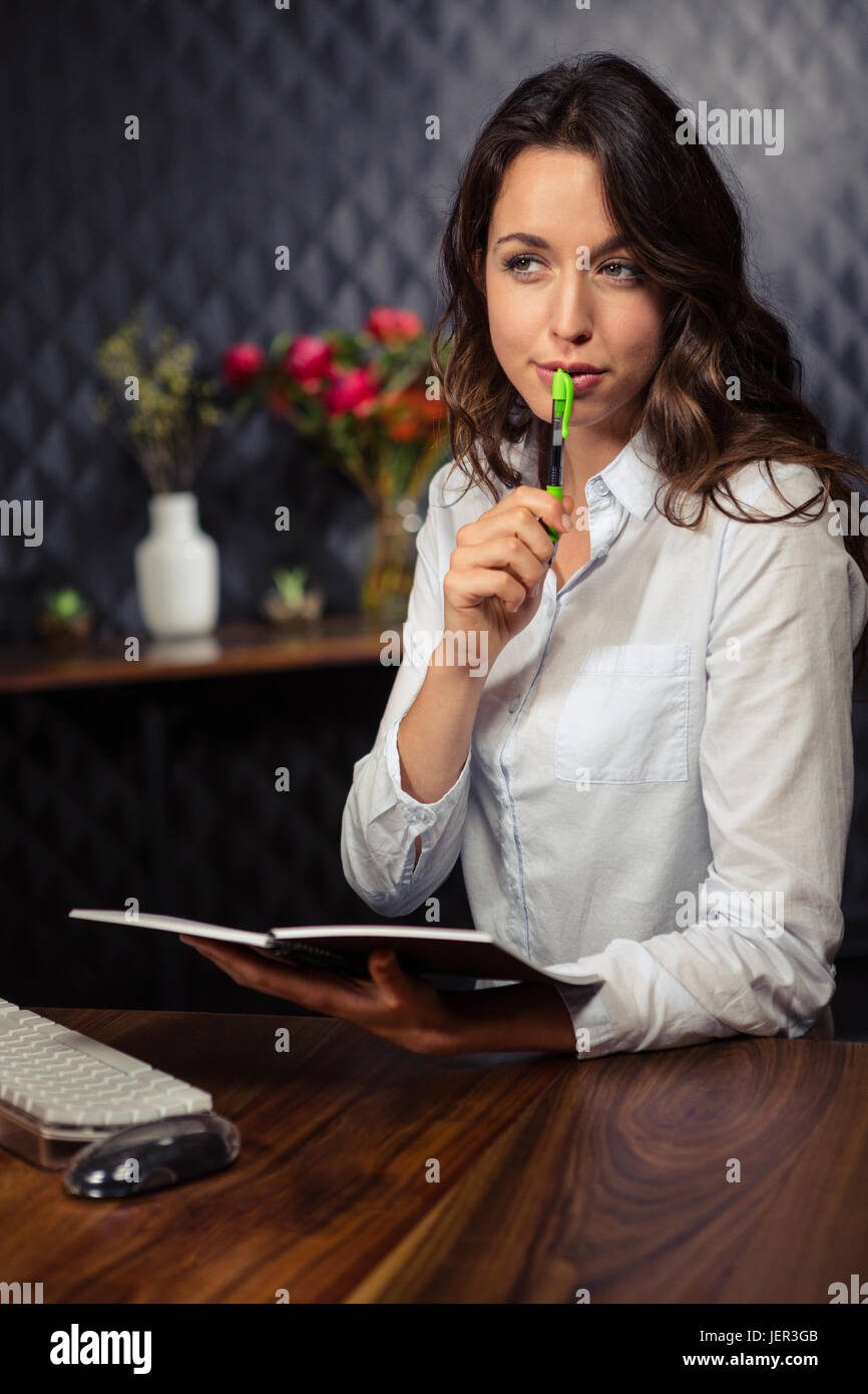 Serious planner hi-res stock photography and images - Alamy