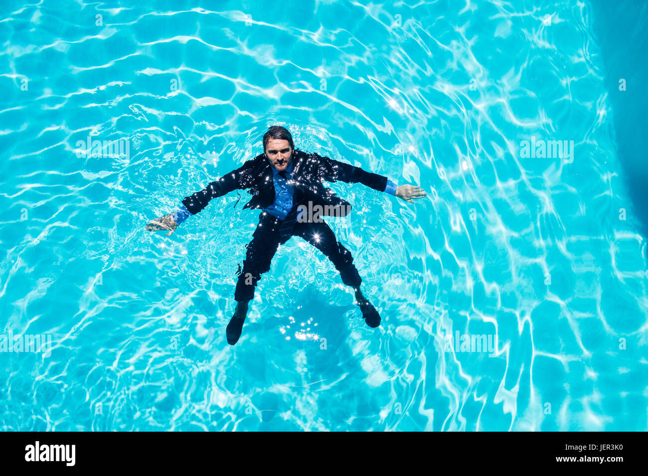 Dressed into pool hi-res stock photography and images - Alamy