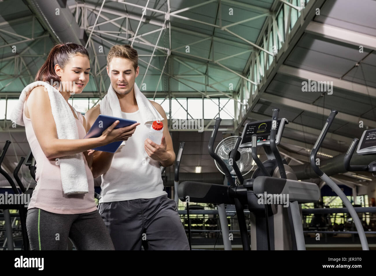 Talking to trainer hi-res stock photography and images - Alamy