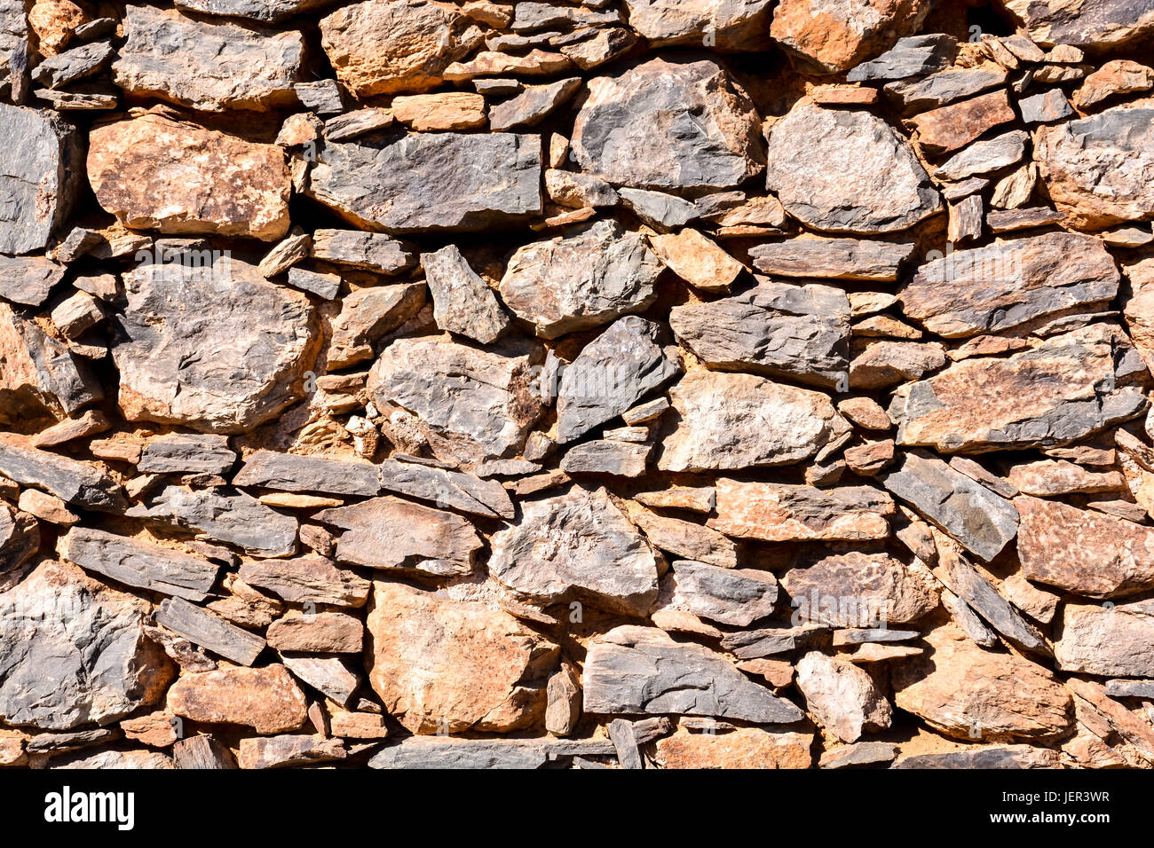 Rock Stone Wall Stock Photo - Alamy