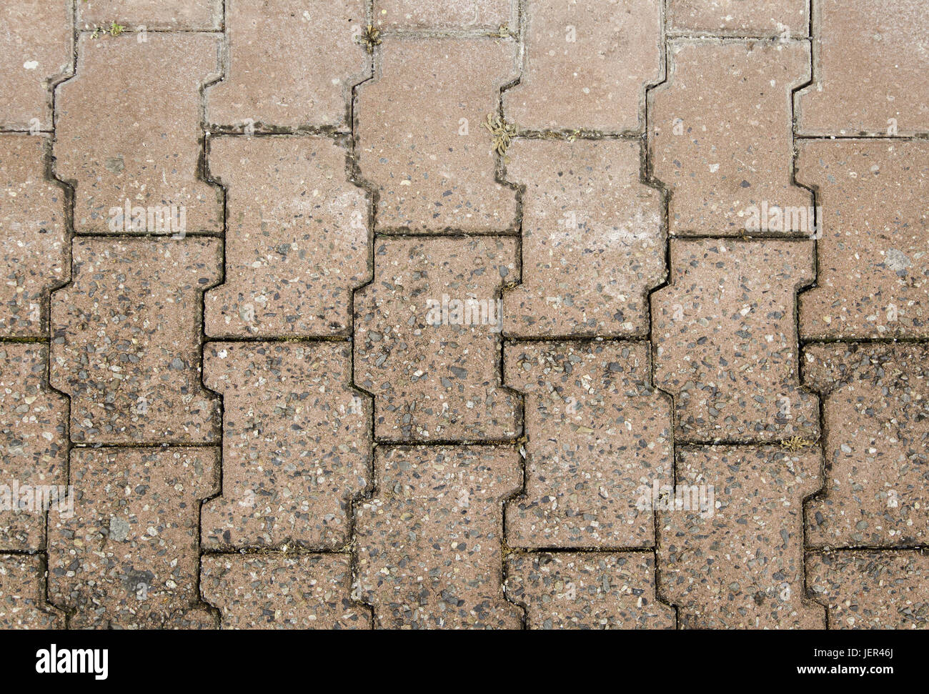 Textured floor of stone pavers, pedestrian sidewalk, background Stock ...