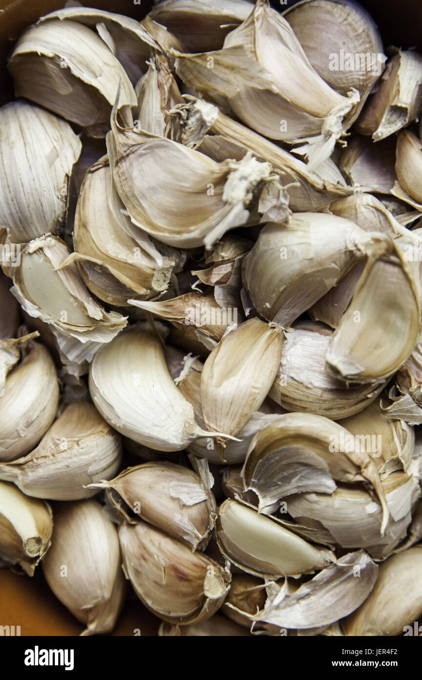 Detail of dried garlic in a market, food and condiment Stock Photo - Alamy