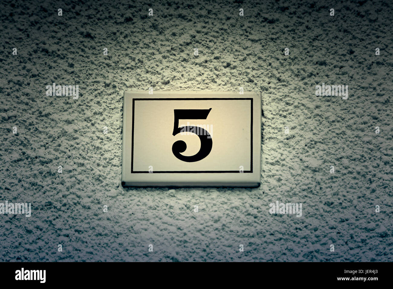 Number five of information, detail of an odd number, sign and symbol ...