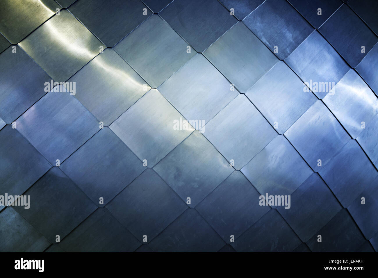 Titanium background, detail of a metalic decorated background, texture ...