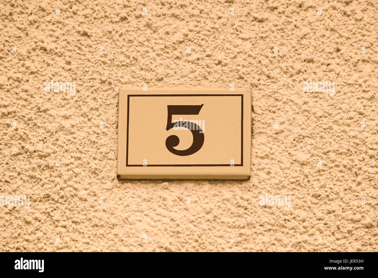 Number five of information, detail of an odd number, sign and symbol ...