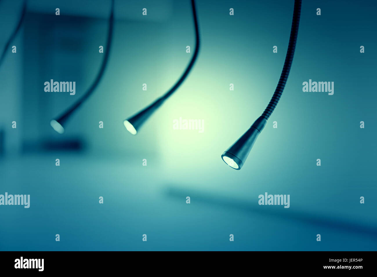 Modern led lamps, detail of lighting instruments, light Stock Photo - Alamy