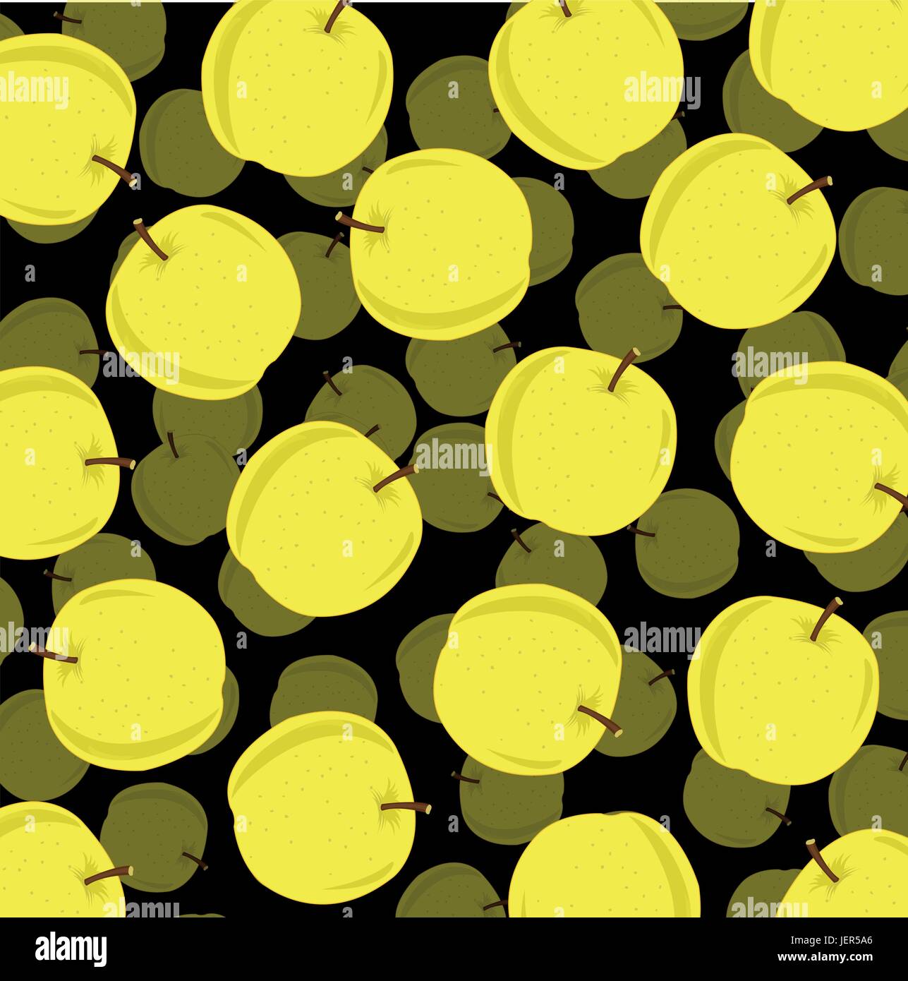 Apple apples harvest in Stock Vector Images - Alamy