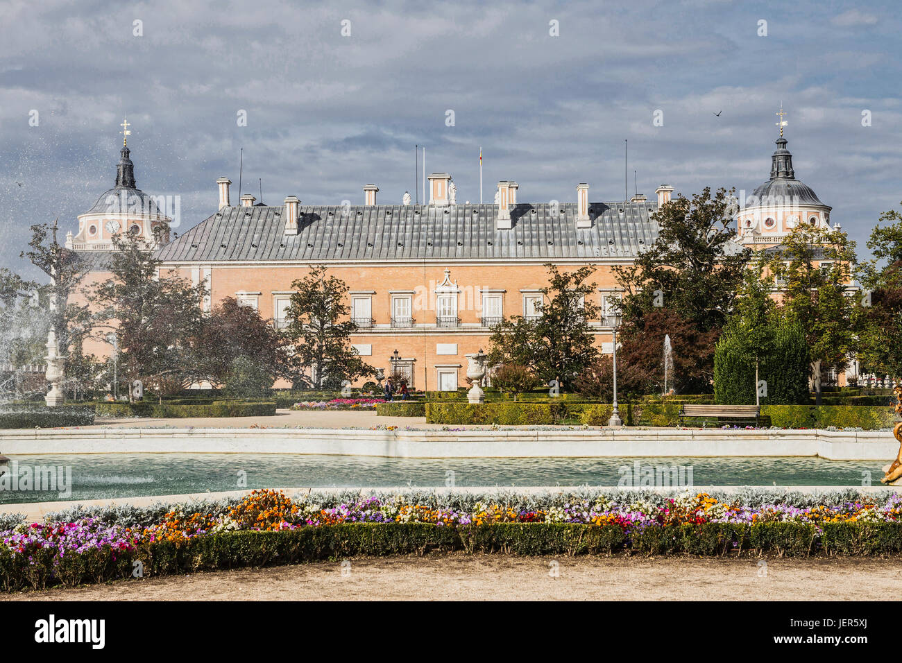 Aranjuez, Spain - October 16, 2016: Royal Palace of Aranjuez, located ...