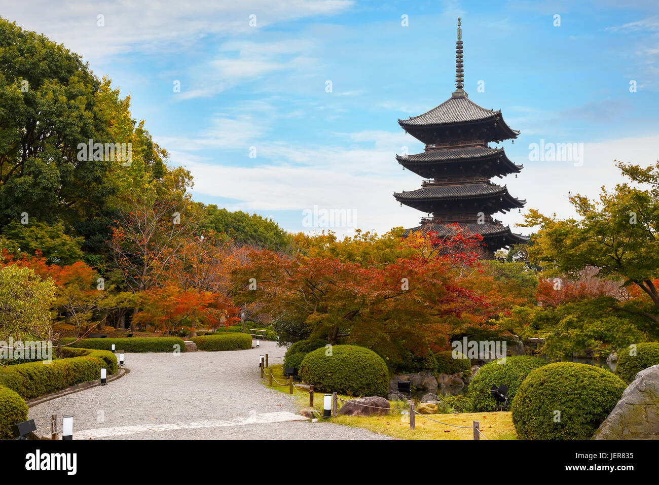 Toji Temple in Kyoto, Japan Stock Photo - Alamy