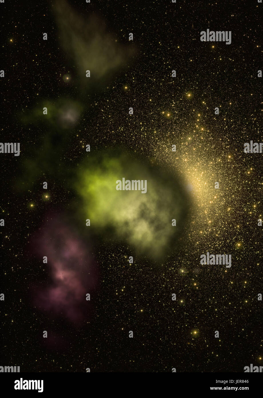 Small part of an infinite star field Stock Photo - Alamy