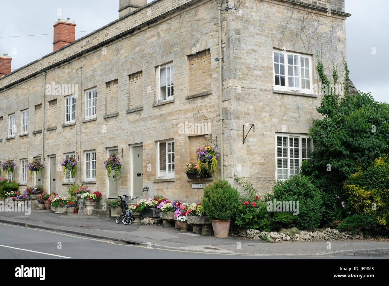 Street scenes and signs in Cirencester, southern England Stock Photo ...