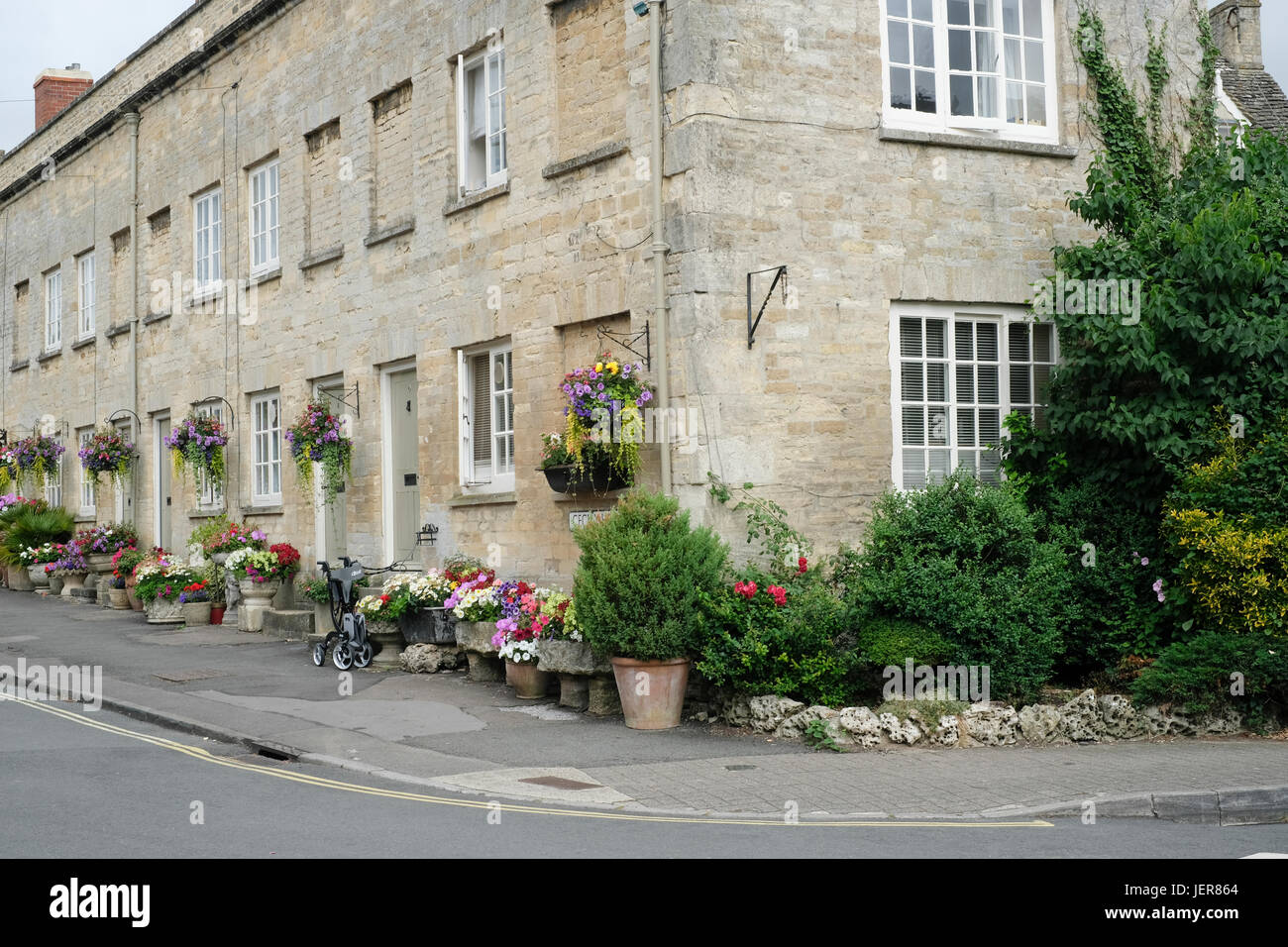 Street scenes and signs in Cirencester, southern England Stock Photo ...