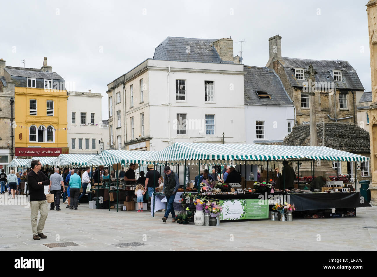 Street scenes and signs in Cirencester, southern England Stock Photo ...