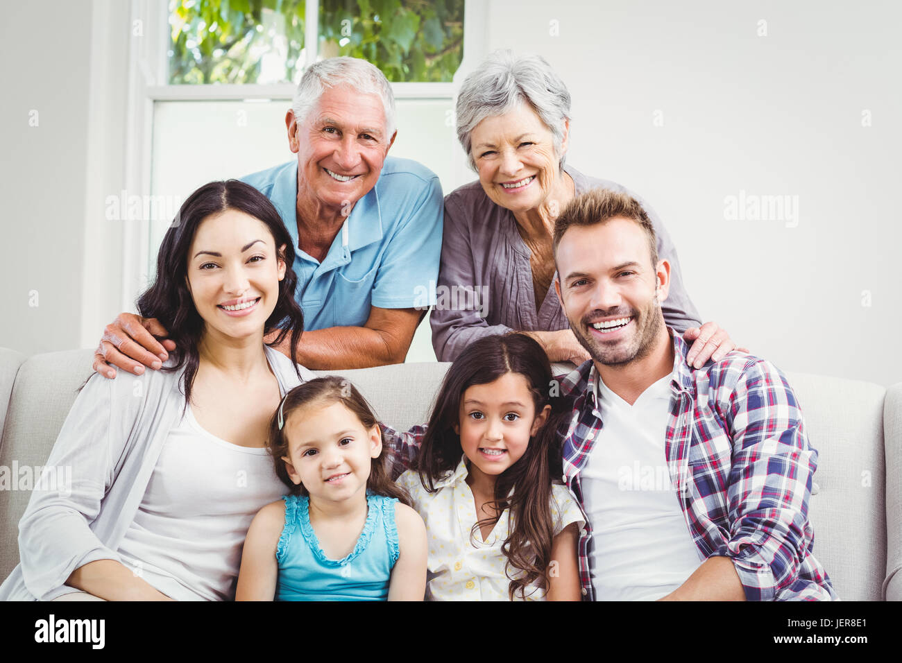 Two generation household hi-res stock photography and images - Alamy