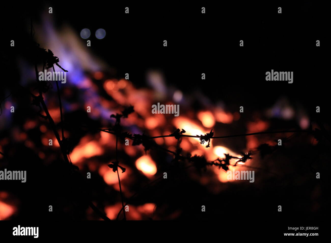 Passionate moment sitting by the soft fire capturing the lovely beauty ...