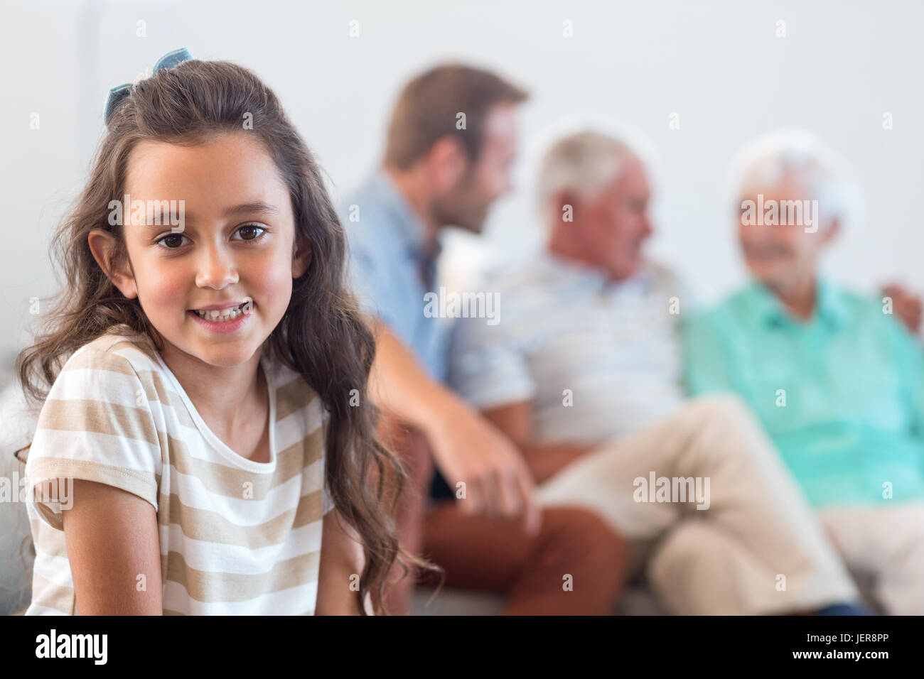 Portrait of innocent girl Stock Photo - Alamy