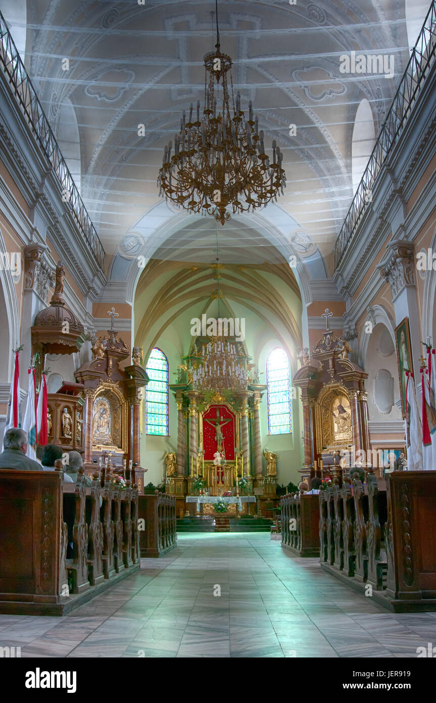 Ukraine cathedral catholic church in Sambor Stock Photo - Alamy