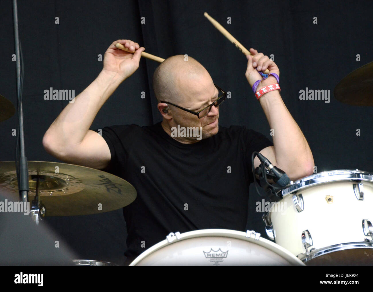 Patrick Wilson Weezer performs onstage during Arroyo Seco Weekend June ...