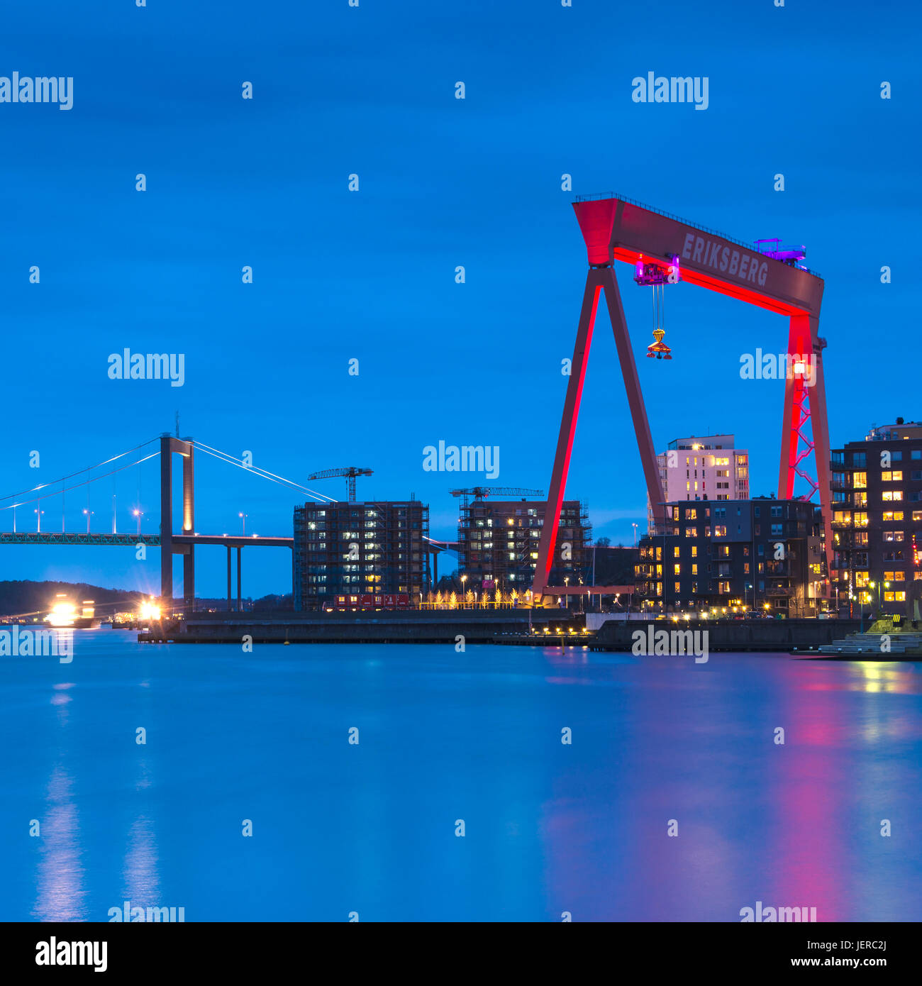 Crane eriksberg gothenburg hi-res stock photography and images - Alamy