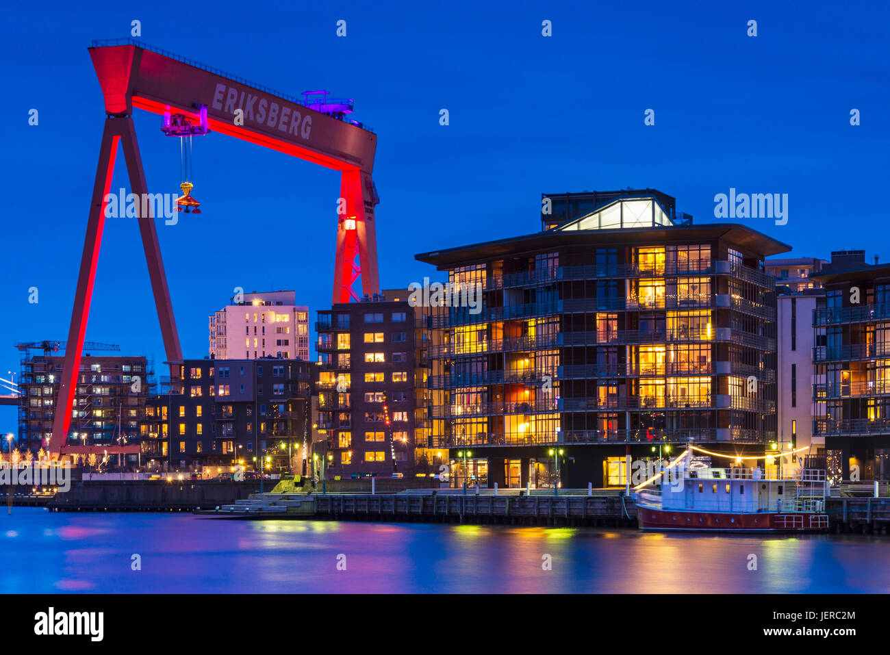 Crane eriksberg gothenburg hi-res stock photography and images - Alamy
