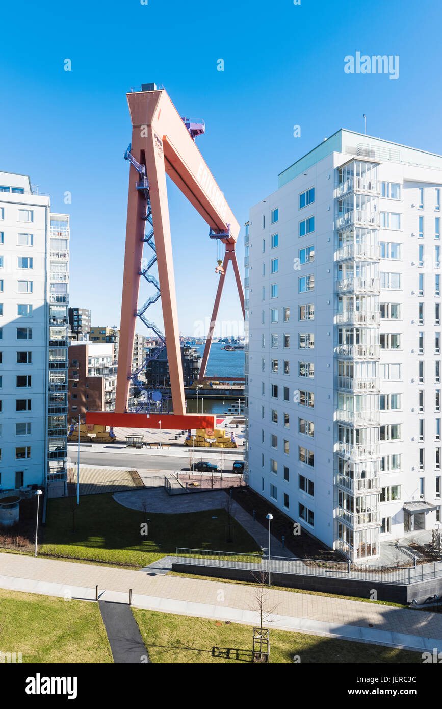 Crane eriksberg gothenburg hi-res stock photography and images - Alamy