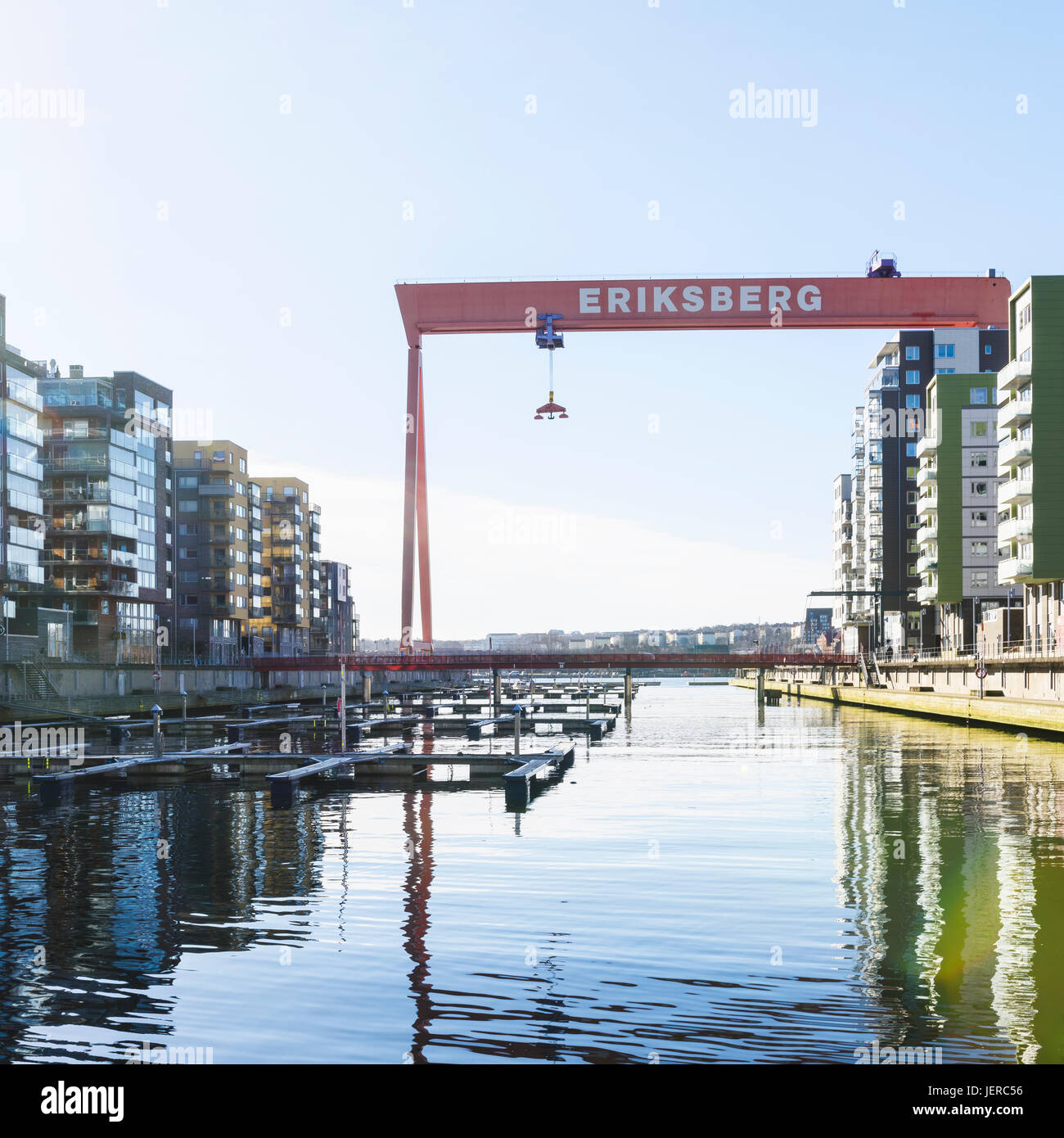 Crane eriksberg gothenburg hi-res stock photography and images - Alamy