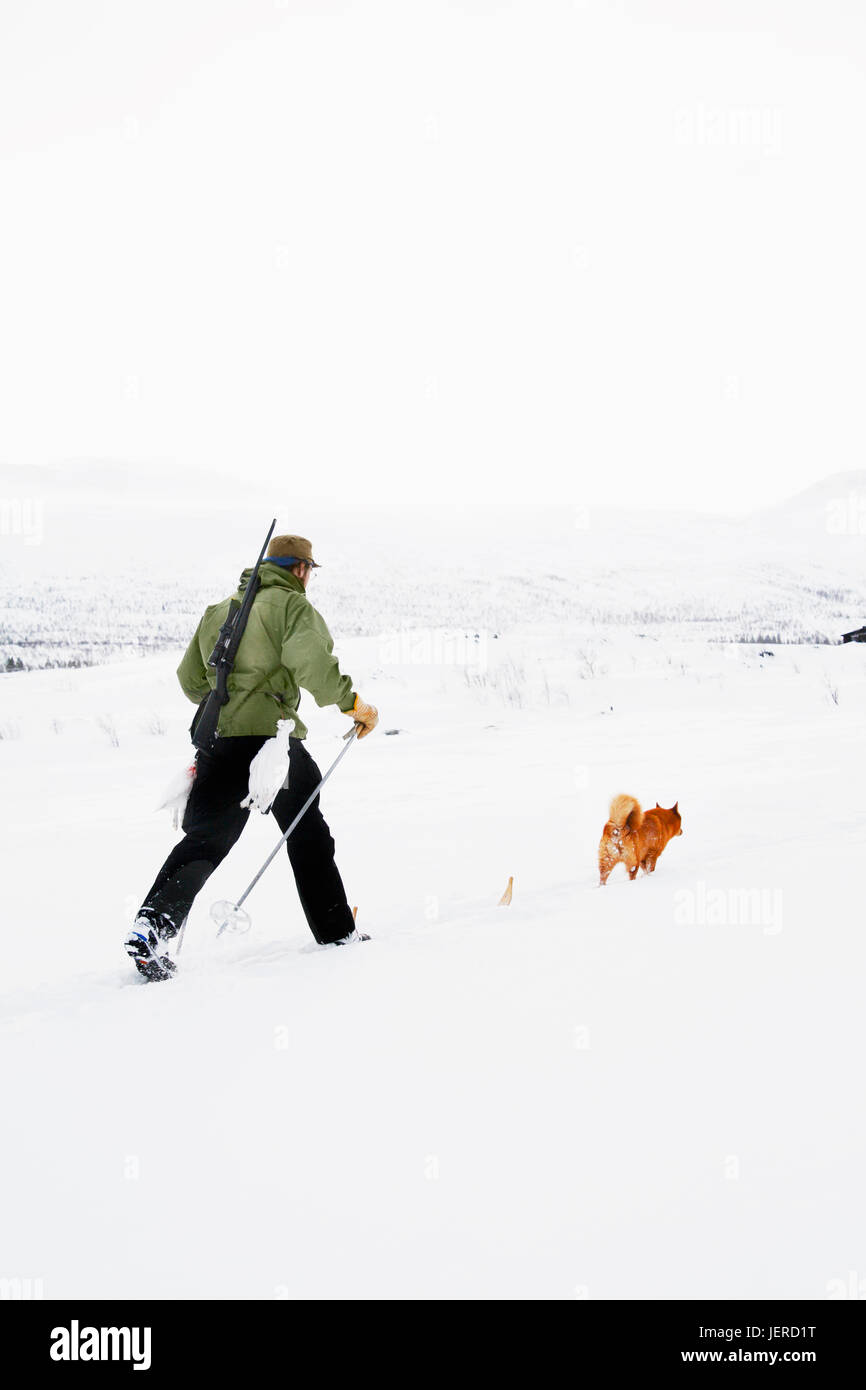 Hunter skis hi-res stock photography and images - Alamy