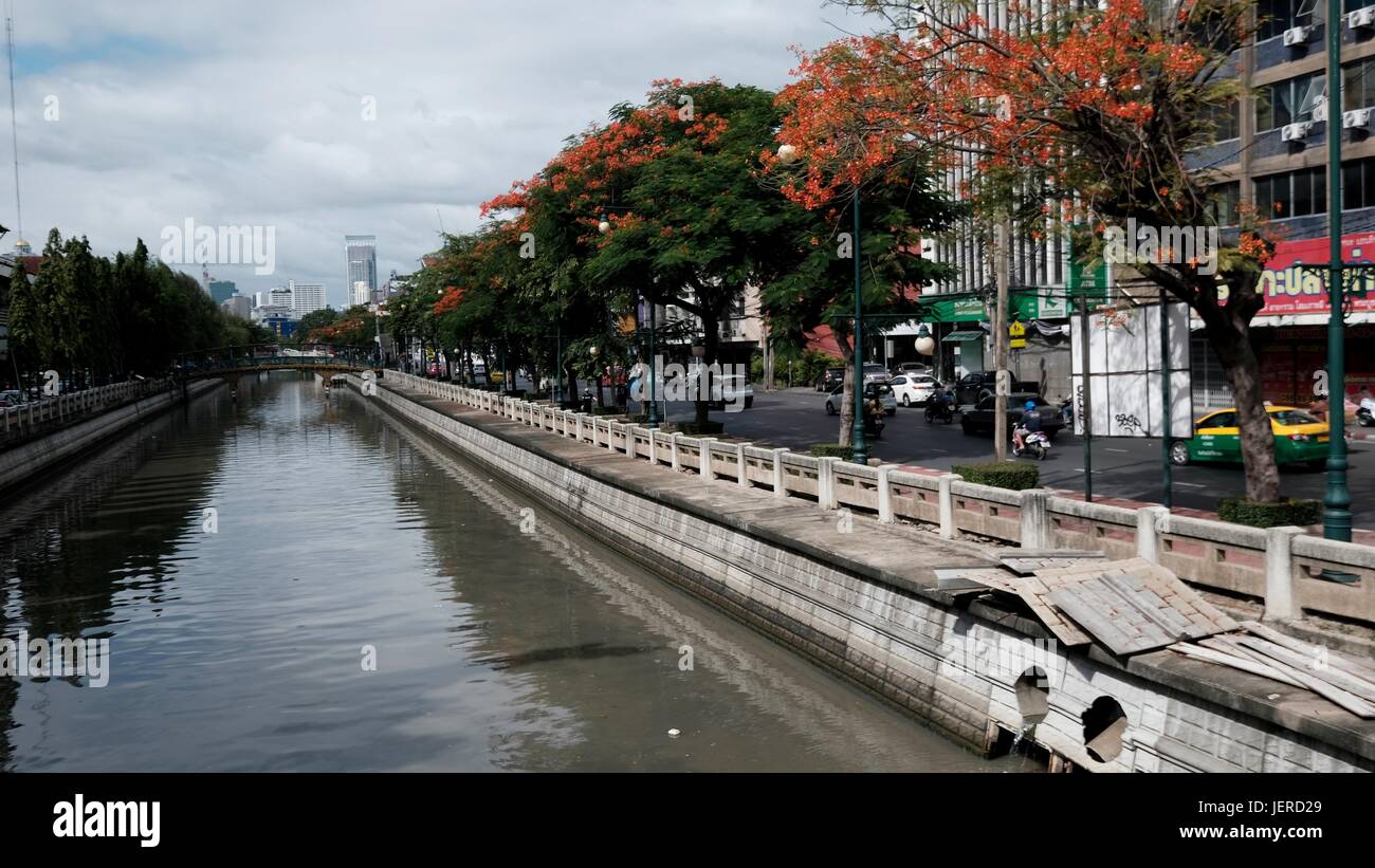 Phadung Krungkasem Canal the Venice of Asia Waterway in Bangkok ...