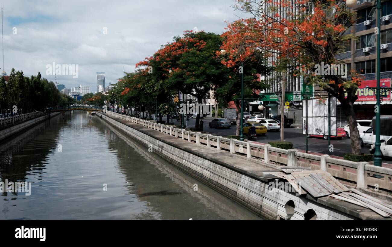 Phadung Krungkasem Canal the Venice of Asia Waterway in Bangkok ...
