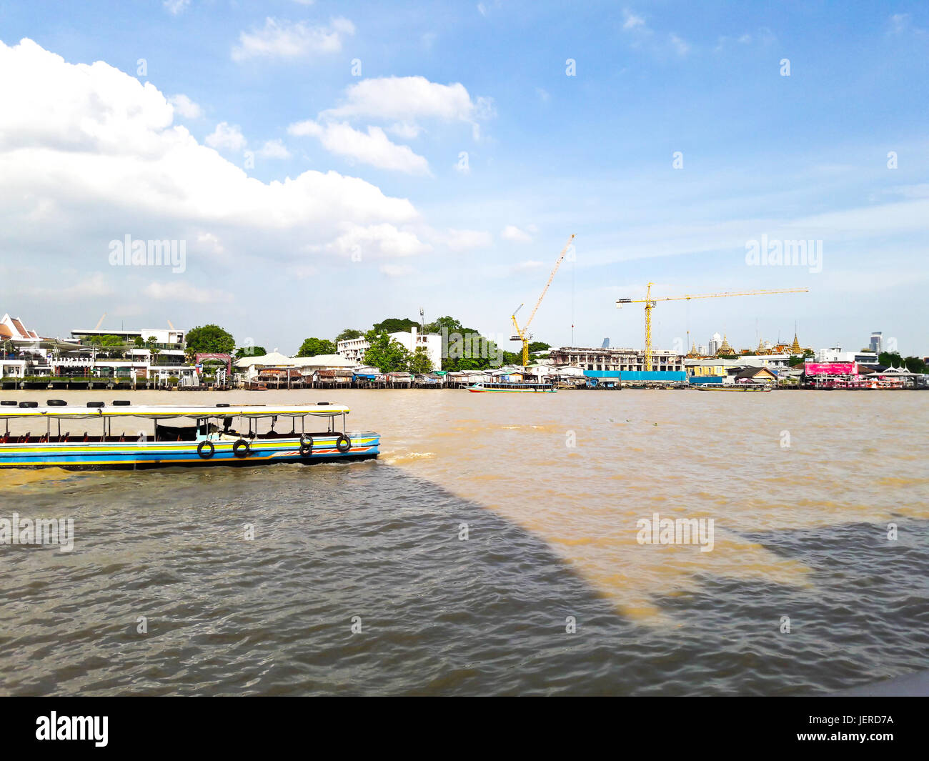 Chao Phraya river ,Bangkok,Thailand Stock Photo - Alamy
