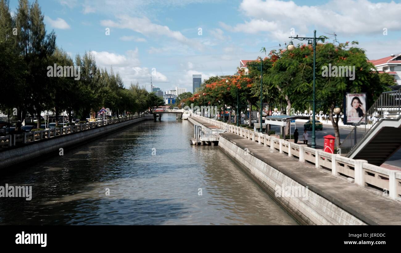 Phadung Krungkasem Canal the Venice of Asia Waterway in Bangkok ...