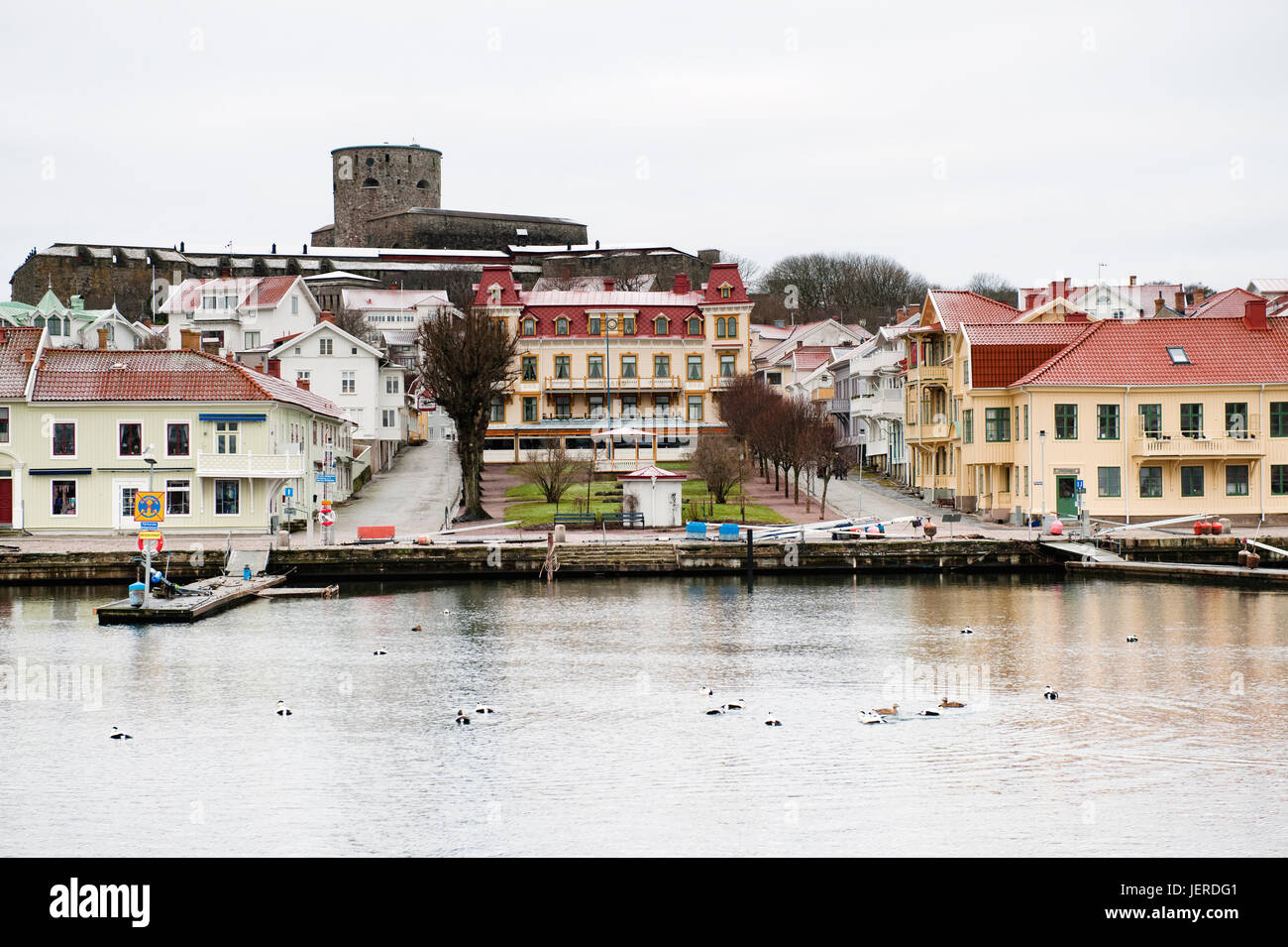 Buildings at sea Stock Photo - Alamy