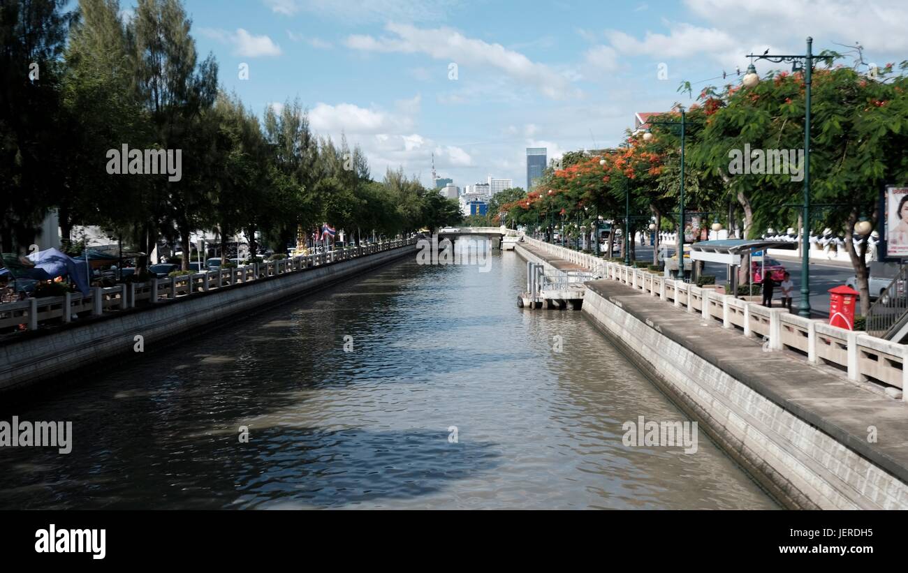 Phadung Krungkasem Canal the Venice of Asia Waterway in Bangkok ...