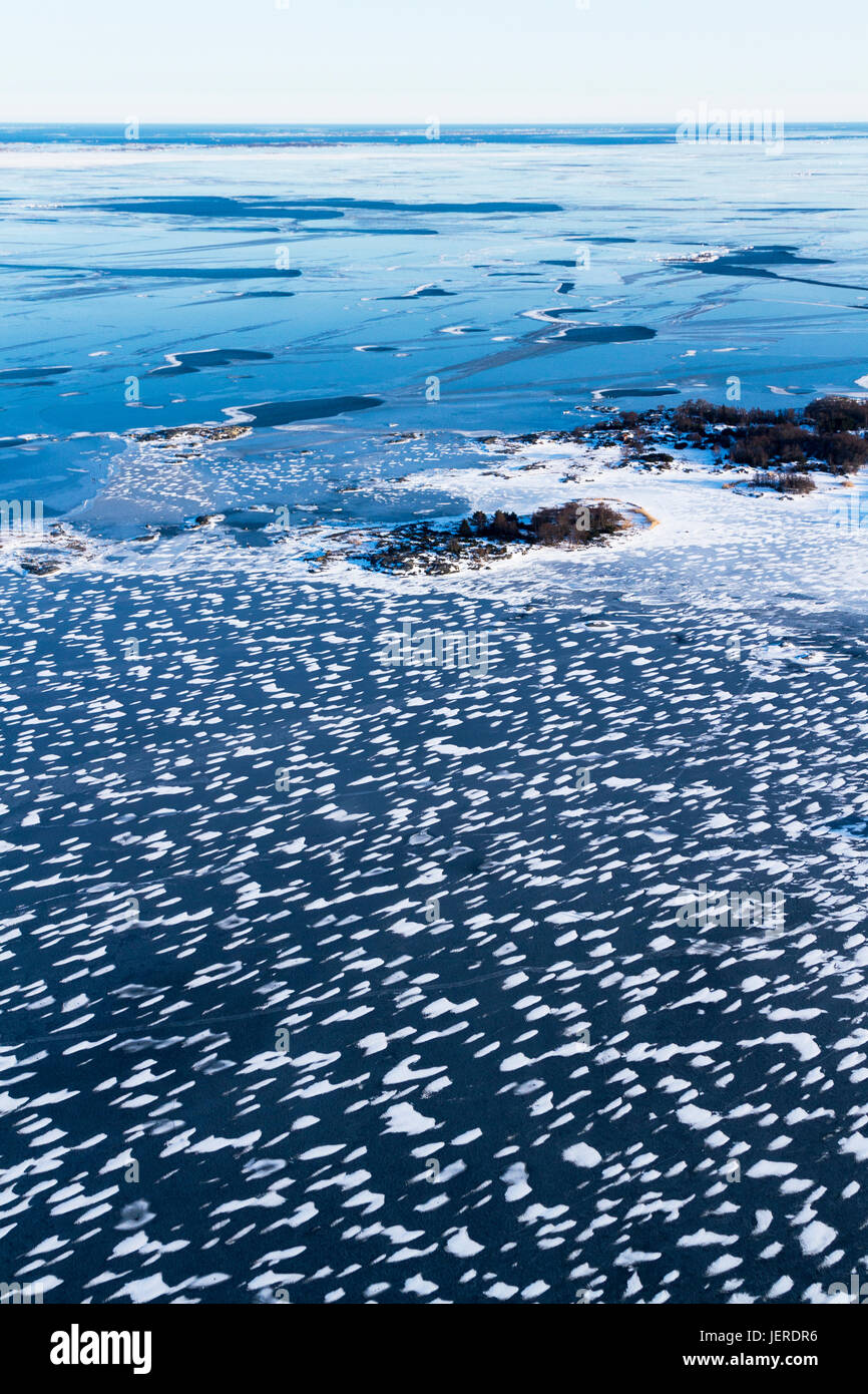 Ice floating on sea Stock Photo - Alamy