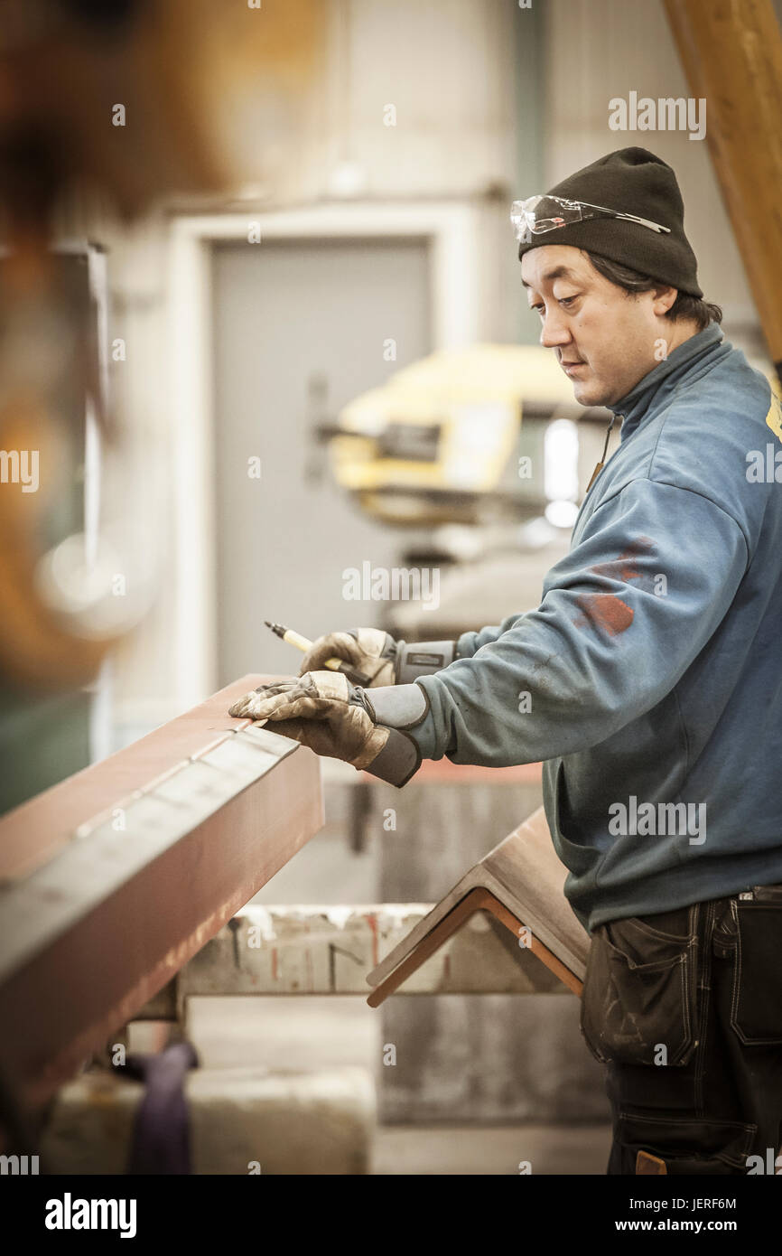 Working man engineer hi-res stock photography and images - Alamy
