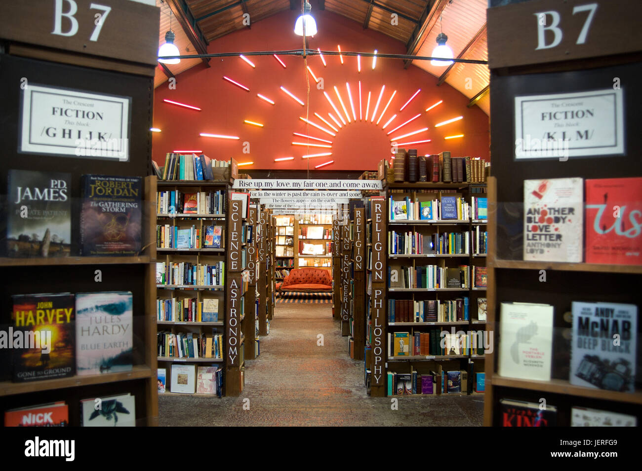 Barter books, Alnwick Stock Photo - Alamy