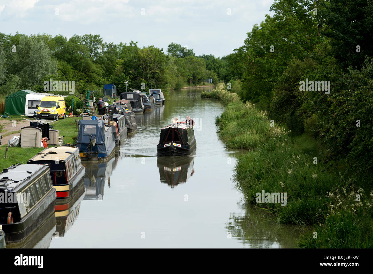 Junction on the waterways hi-res stock photography and images - Alamy