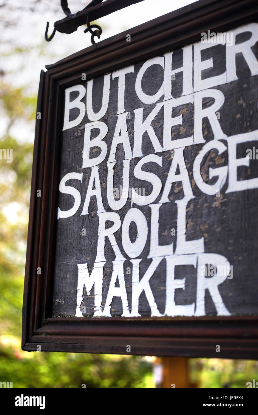 Butcher baker sausage roll maker hi-res stock photography and images ...