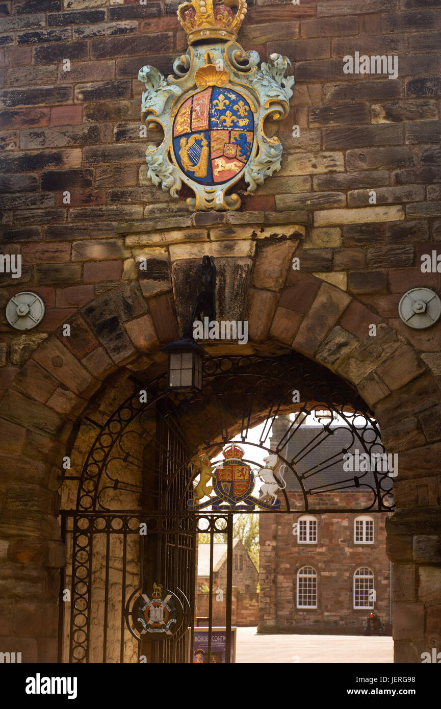 Berwick-upon-Tweed Barracks and Main Guard Stock Photo - Alamy