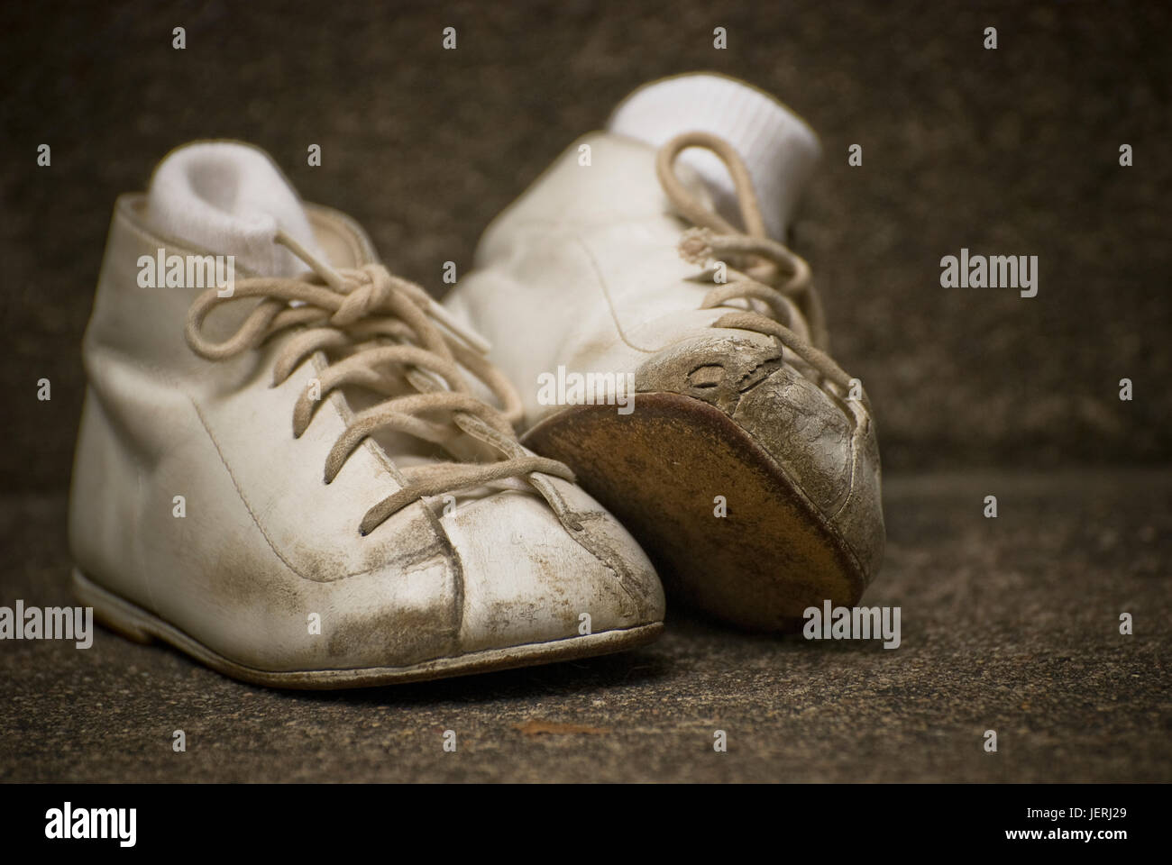 Old children''s shoes Stock Photo - Alamy
