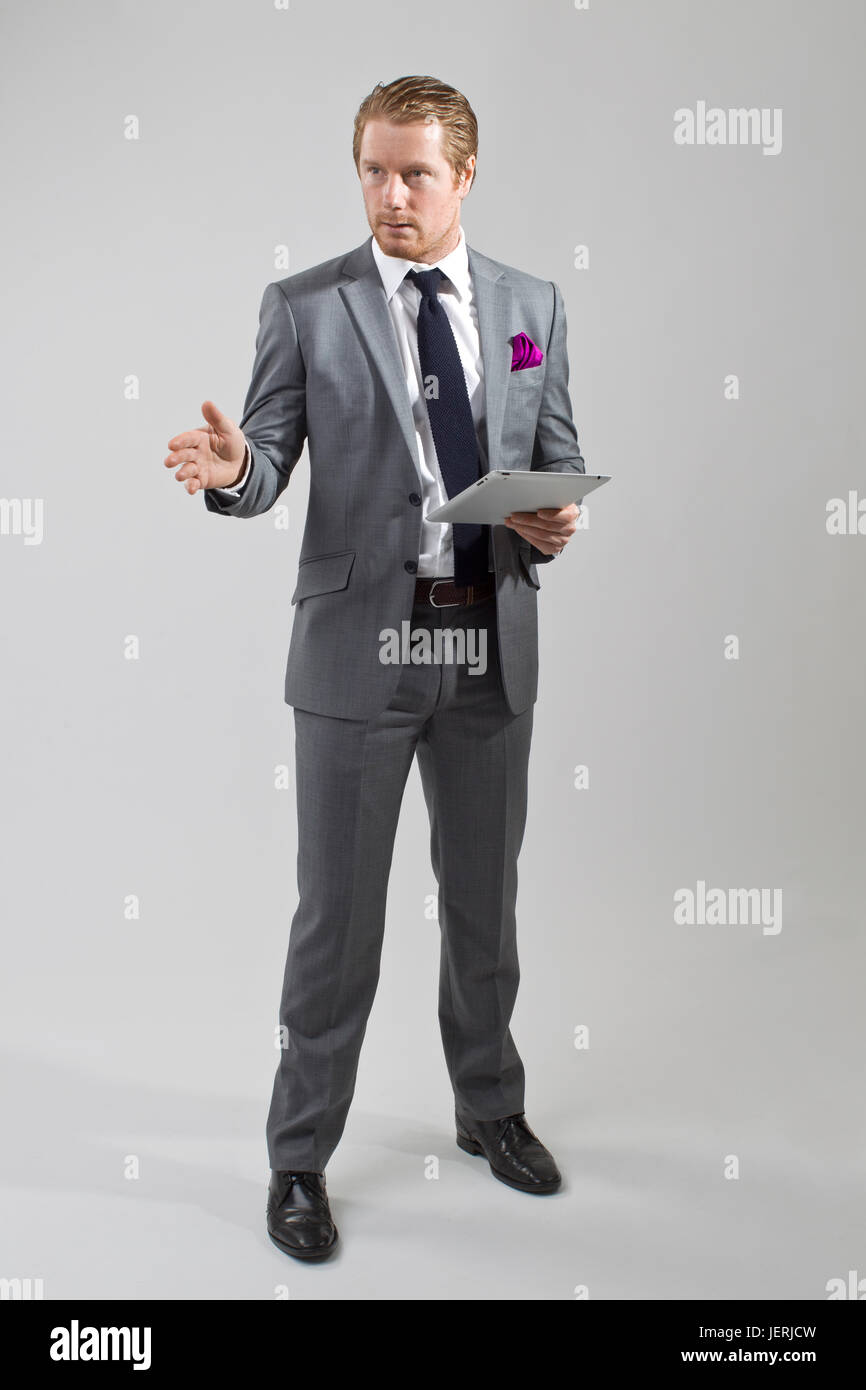 Man full body suit studio shot hi-res stock photography and images - Alamy