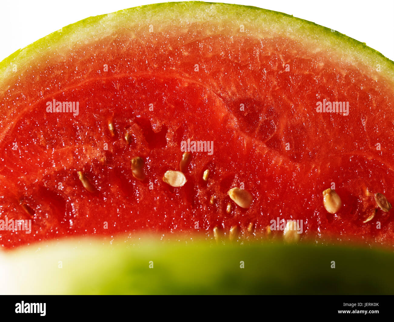 Watermelon on white background Stock Photo - Alamy
