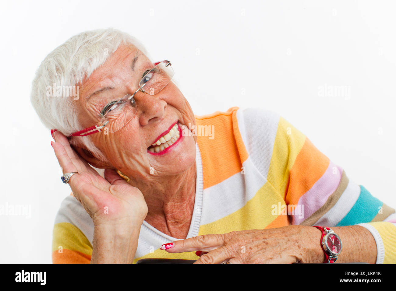 Cupping The Ear High Resolution Stock Photography and Images - Alamy