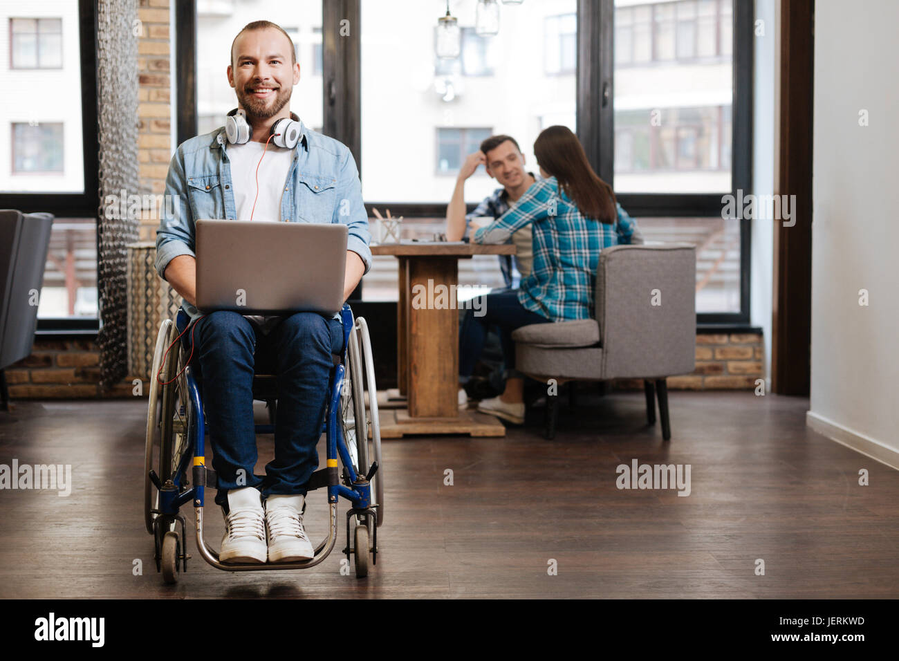 Work for handicapped hi-res stock photography and images - Alamy