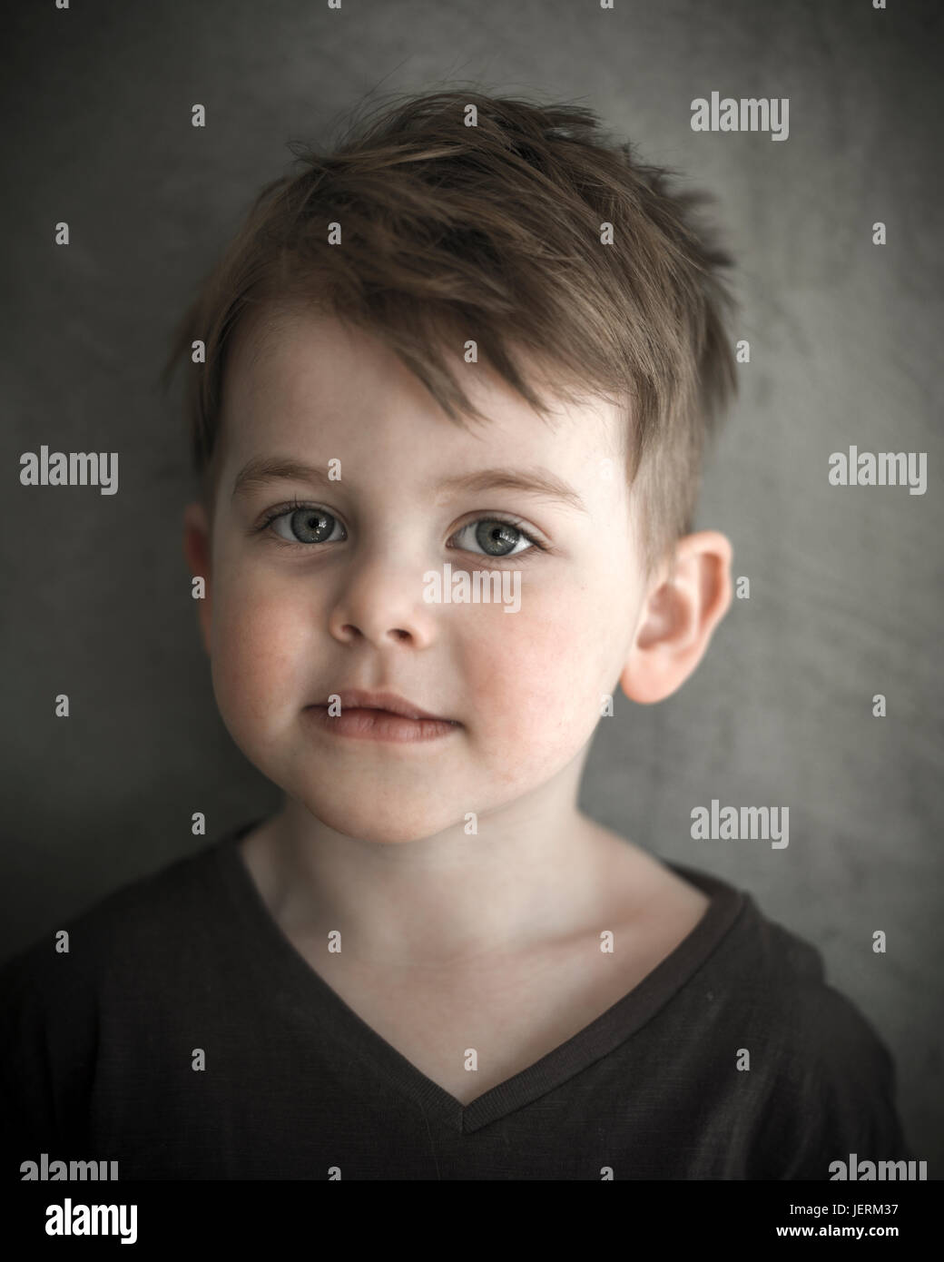 Portrait of boy Stock Photo - Alamy