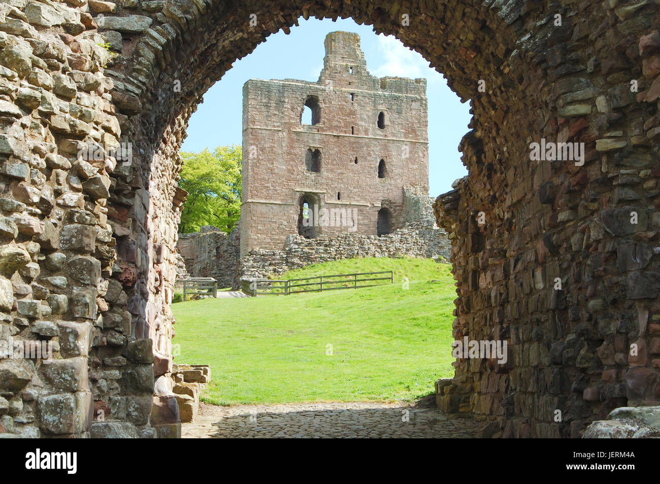 12th century castle norham hi-res stock photography and images - Alamy