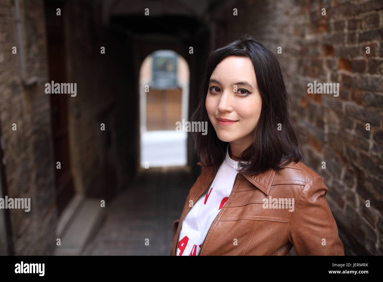 Portrait of Alexandra Kleeman 10/06/2017 ©Basso CANNARSA/Opale Stock ...
